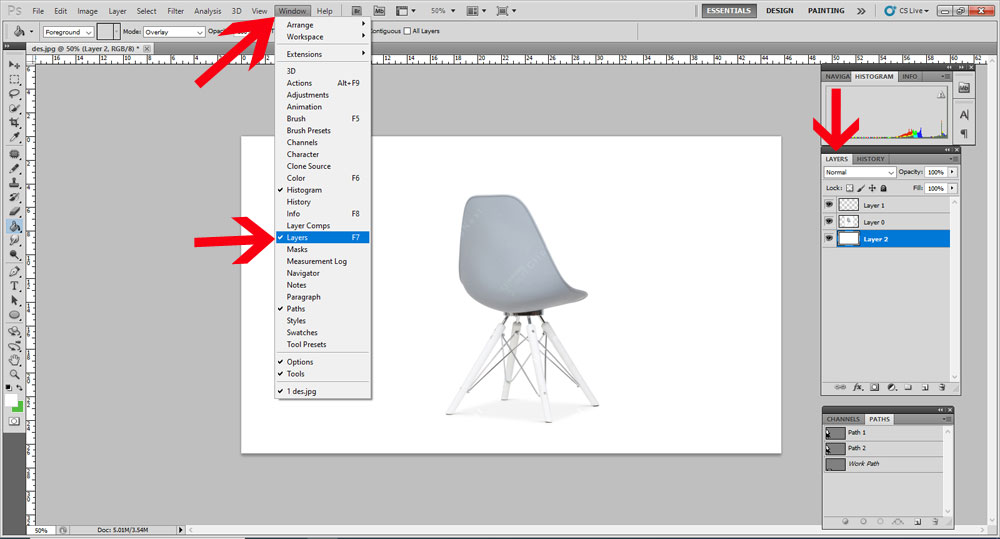 How to make shadow effect in photoshop | Drop & Reflection shadow